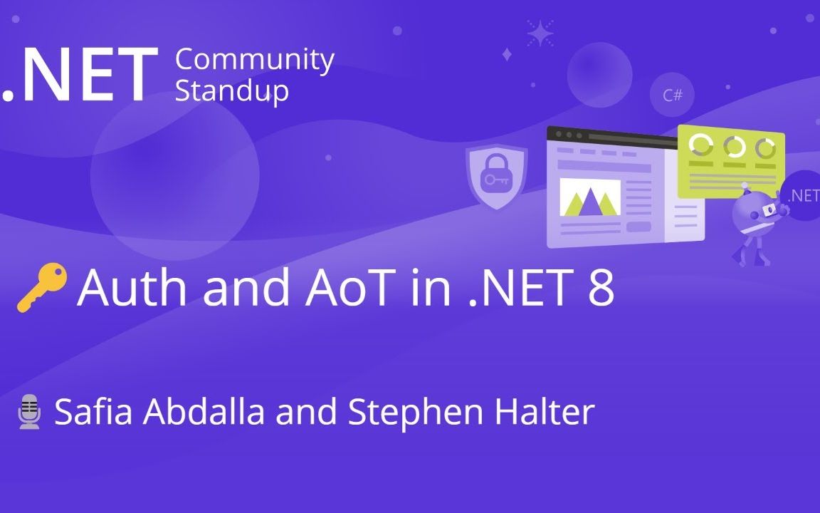 ASP.NET Community Standup - Auth and AoT in .NET 8