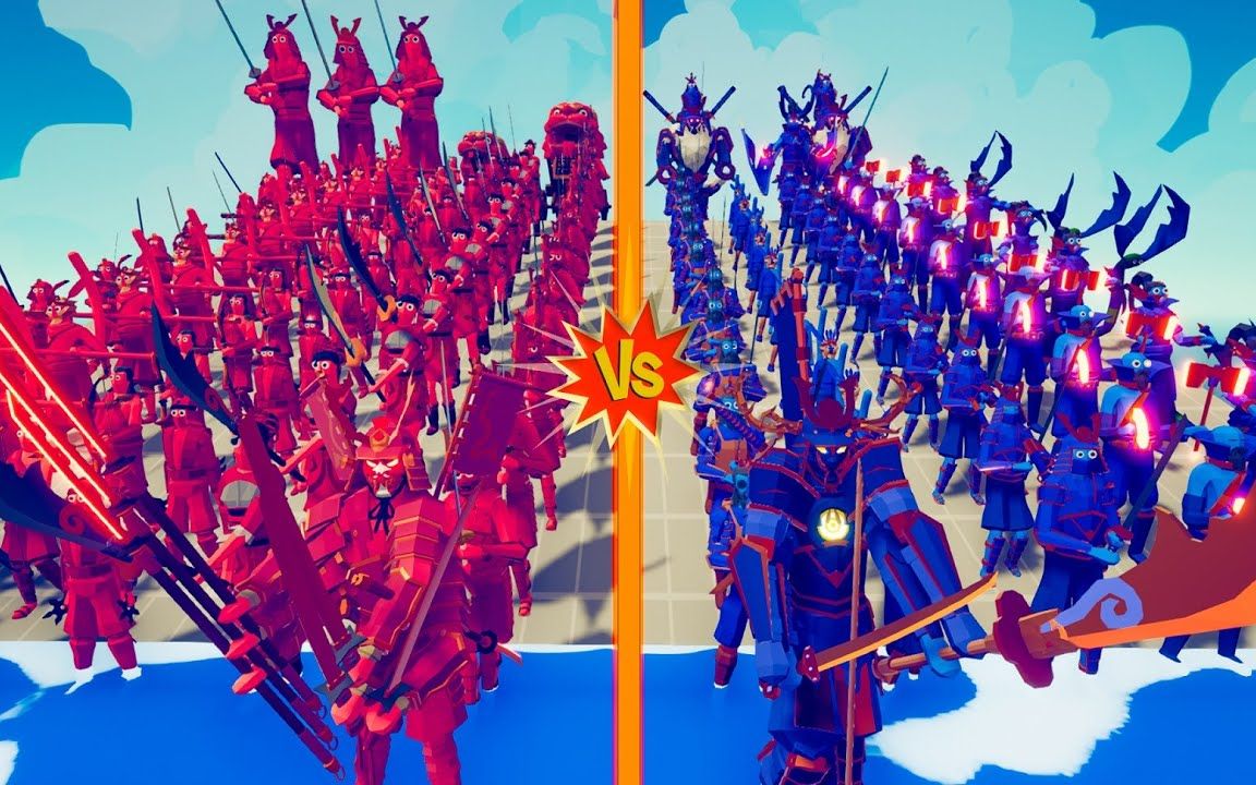 全面战争模拟器:新王朝队 vs 老王朝队