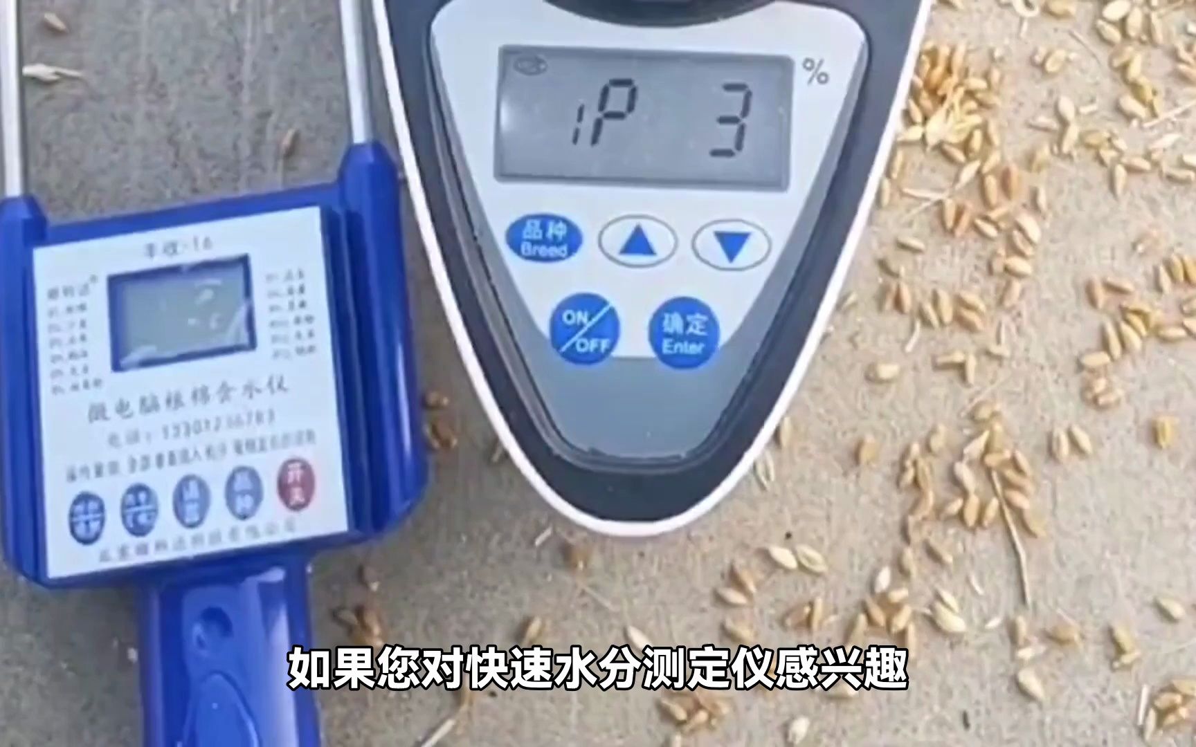 快速粮食水分测定仪:实现自动化测定水分