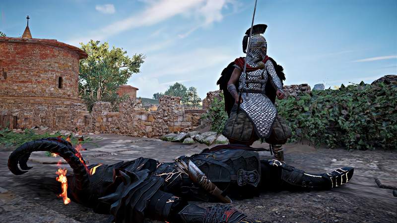 刺客信条英灵殿:这招装死技能真的太好用了吧