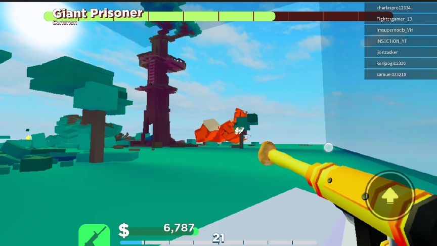 roblox:巨人模拟器,这个巨人怎么毁建筑还摔倒了?