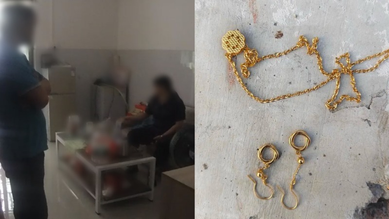 拘!男子背着老婆卖掉2.6万元黄金首饰,还报警谎称被偷