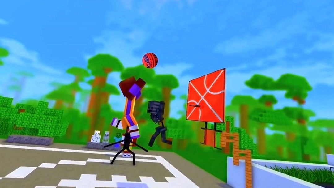 我的世界搞笑动画:田径运动赛大挑战!