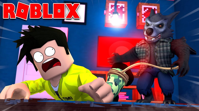 Roblox狼人杀模拟器!菜鸟猎人连射3箭都歪了?