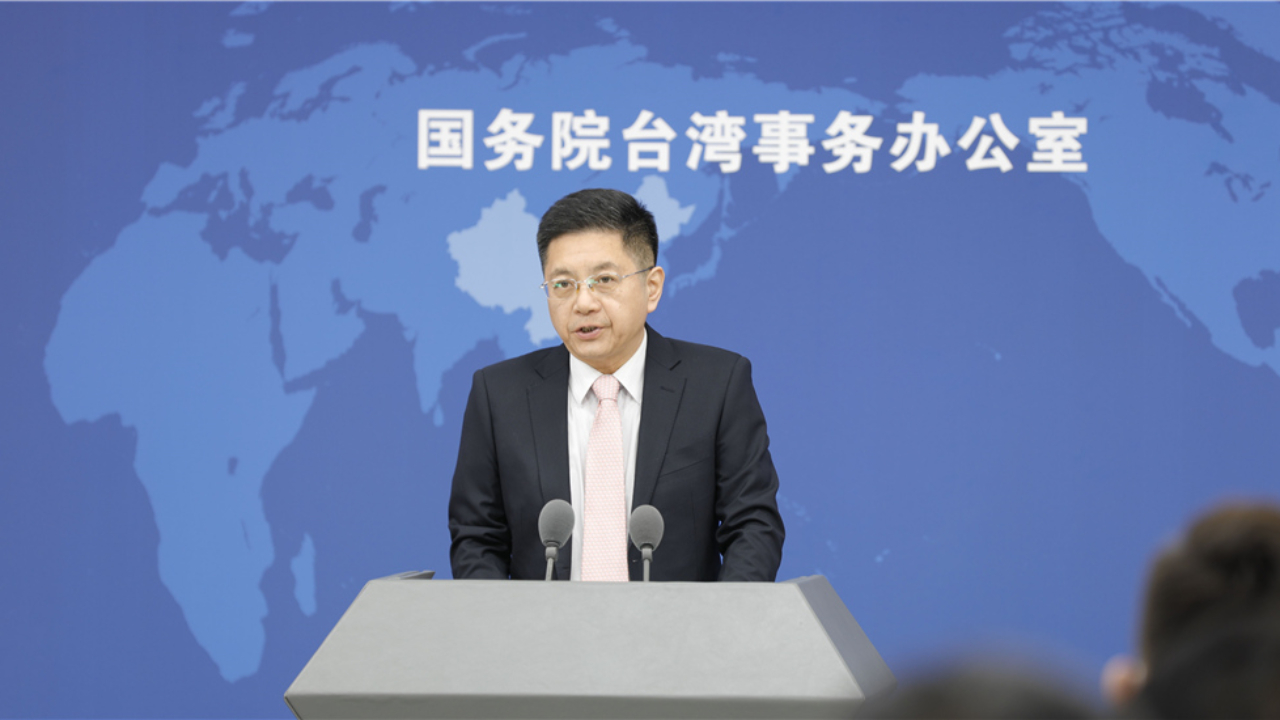 国台办发言人喊话大陆网民:反“台独”不反台湾