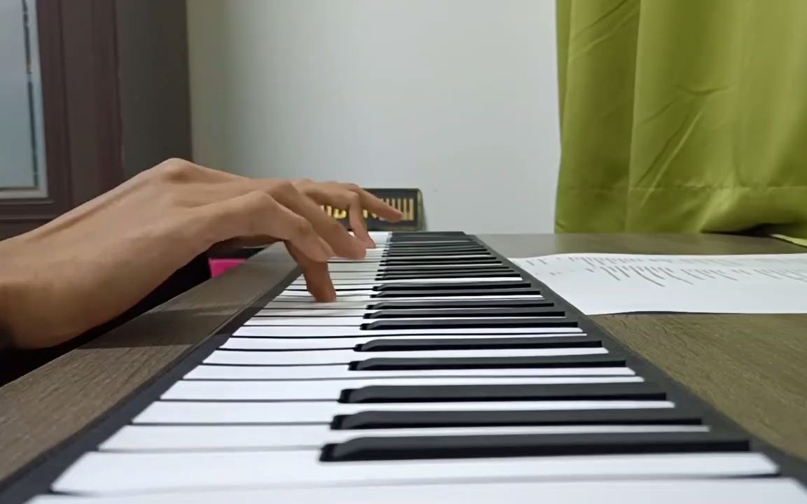 【免费赠谱】手卷钢琴挑战ACG动漫歌曲!擅长捉弄的高木同学第三季...