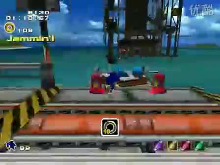 SONIC ADVENTURE2 SONIC-STAGE.04