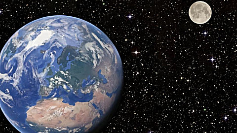 科学家最新发现,月球离地球越来越远,那恐龙时代的月亮是什么样