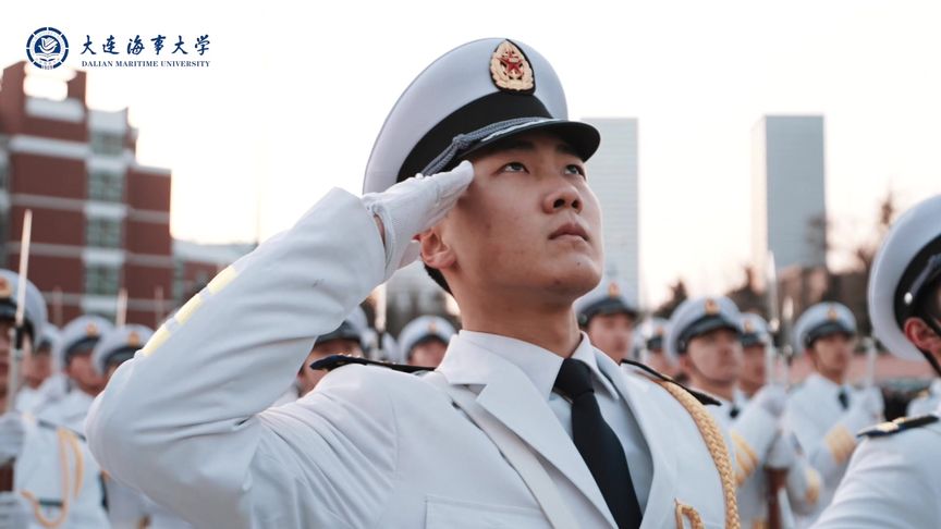 ...海事大学“开学第一课”暨升国旗仪式 #开学第一课 #升国旗 #新学期