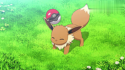 神奇宝贝: 有了小智和皮卡丘的帮忙, 收服伊布顺手多了!