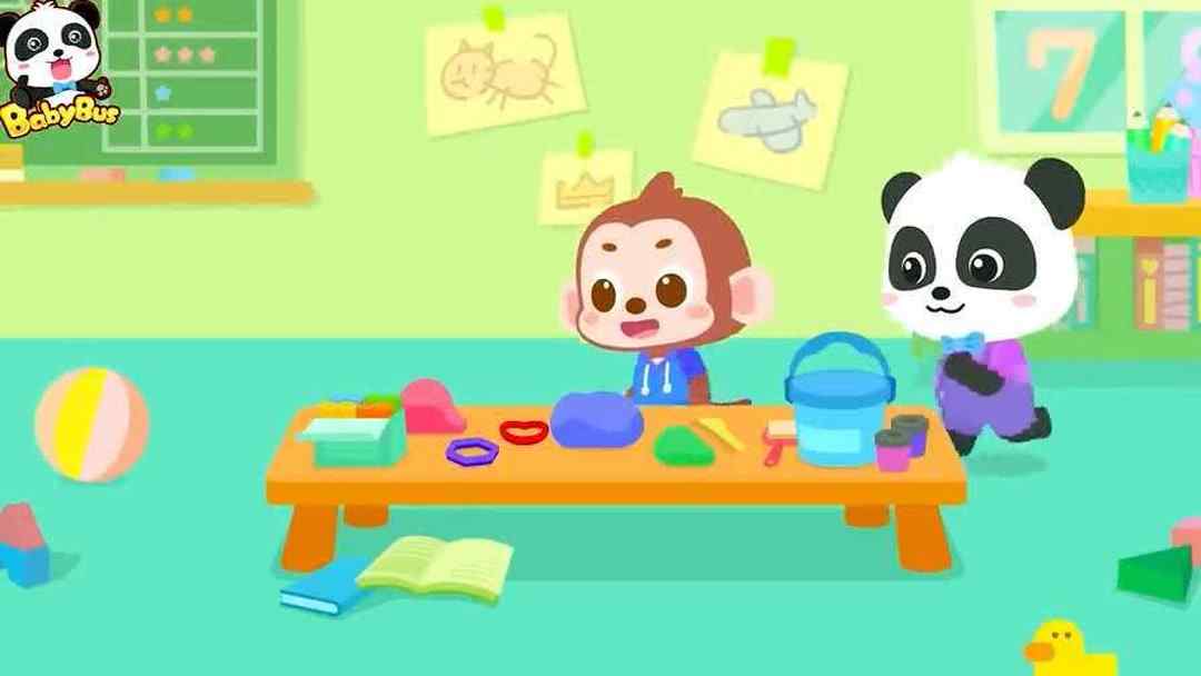 宝宝巴士动画片:赶走耳朵里的细菌,奇奇小医生