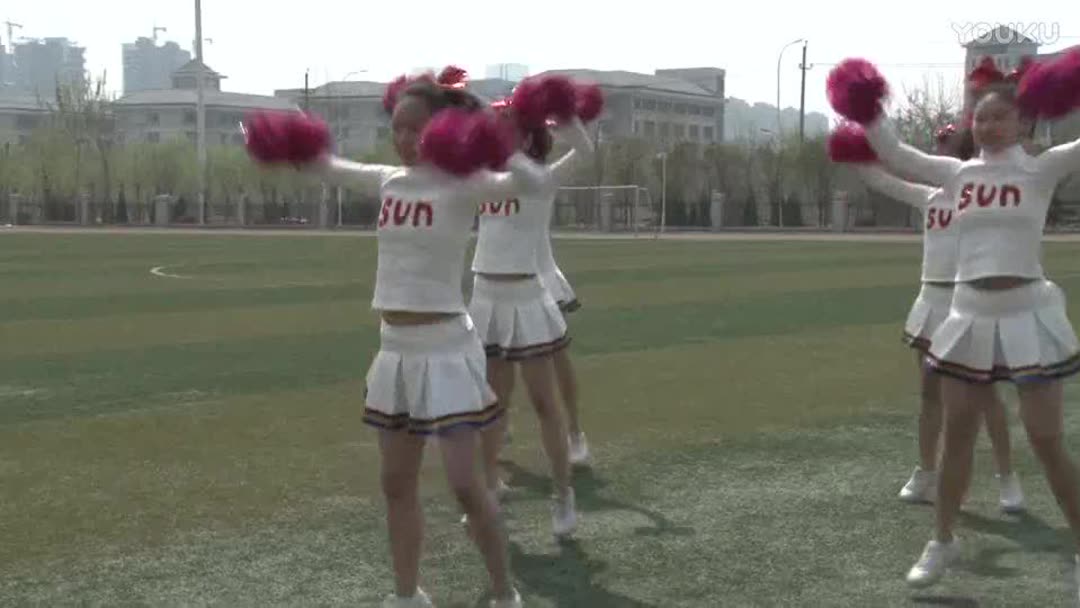 中学组花球啦啦操成套