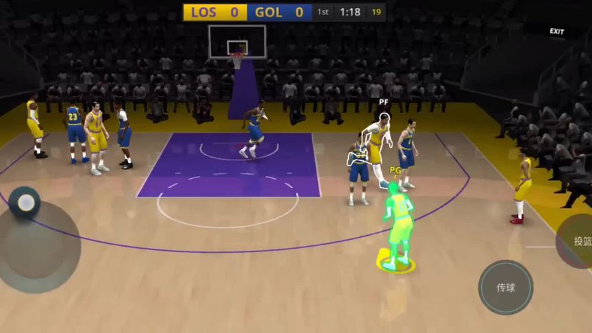 #摸摸鱼 #NBA模拟器 我不投,我不扣,唉,就是玩