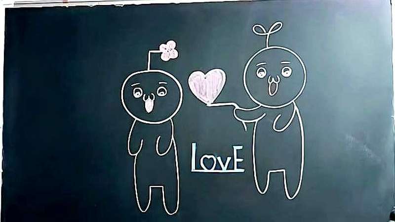 简笔画:用数字520画画,画出不一样的表白