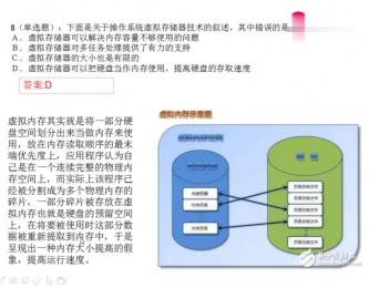 江苏省计算机等级考试一级B理论真题讲解 1808 虚拟内在