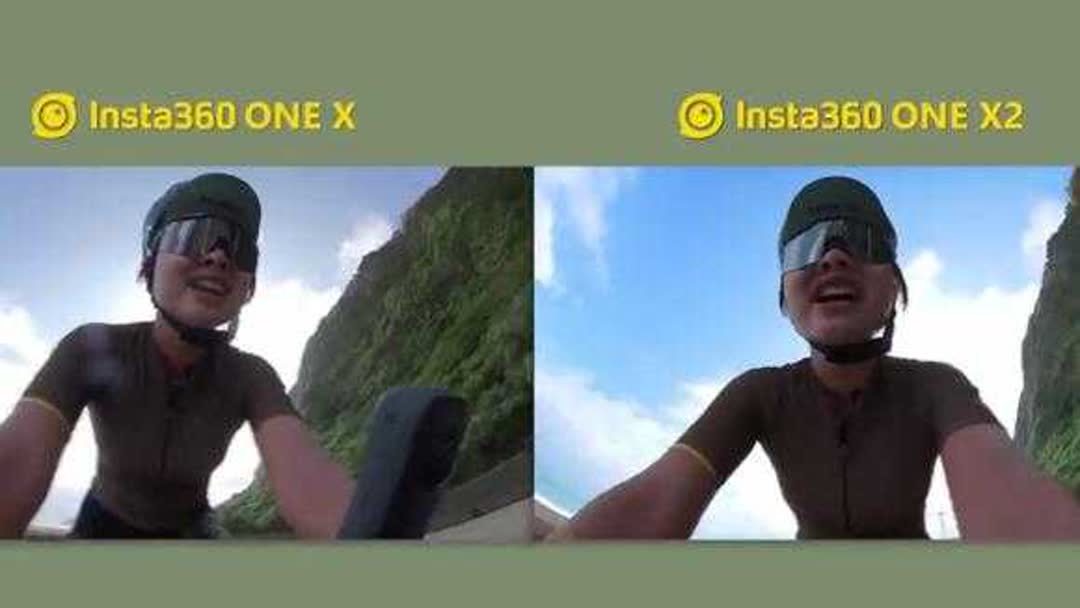 全景相机insta 360 one X2 与一代对比