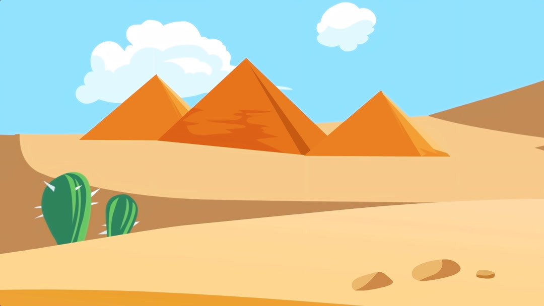 同学们,埃及金字塔是世界八大奇观之一,你知道哪个金字塔最大吗