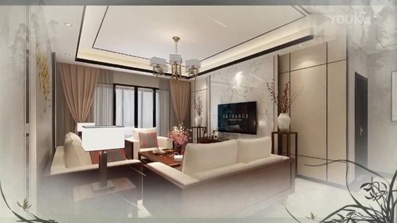 唯美新中式风格家居装饰装修设计效果