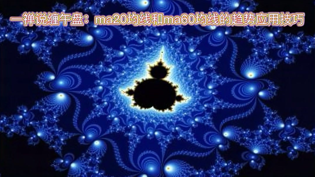 缠论午盘:两根关键均线ma20和ma60的应用技巧,你学会了吗