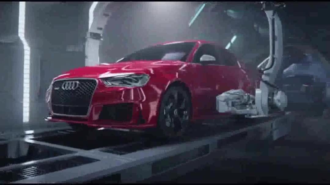 奥迪RS3的汽车制造宣传片,这广告拍的跟好莱坞大片似的!