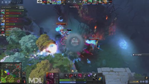 MDL长沙Major:PSG.LGD vs Secret,进击的大巴黎势不可挡