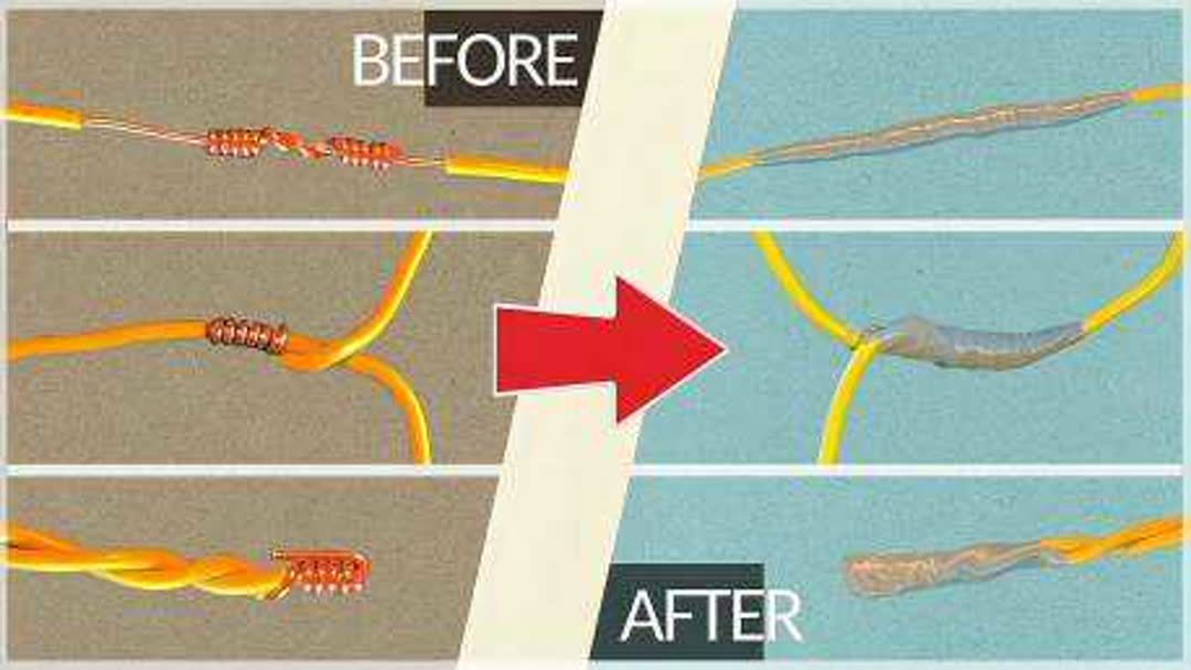 电线起火燃烧的原因之一!电火布正确缠绕方式