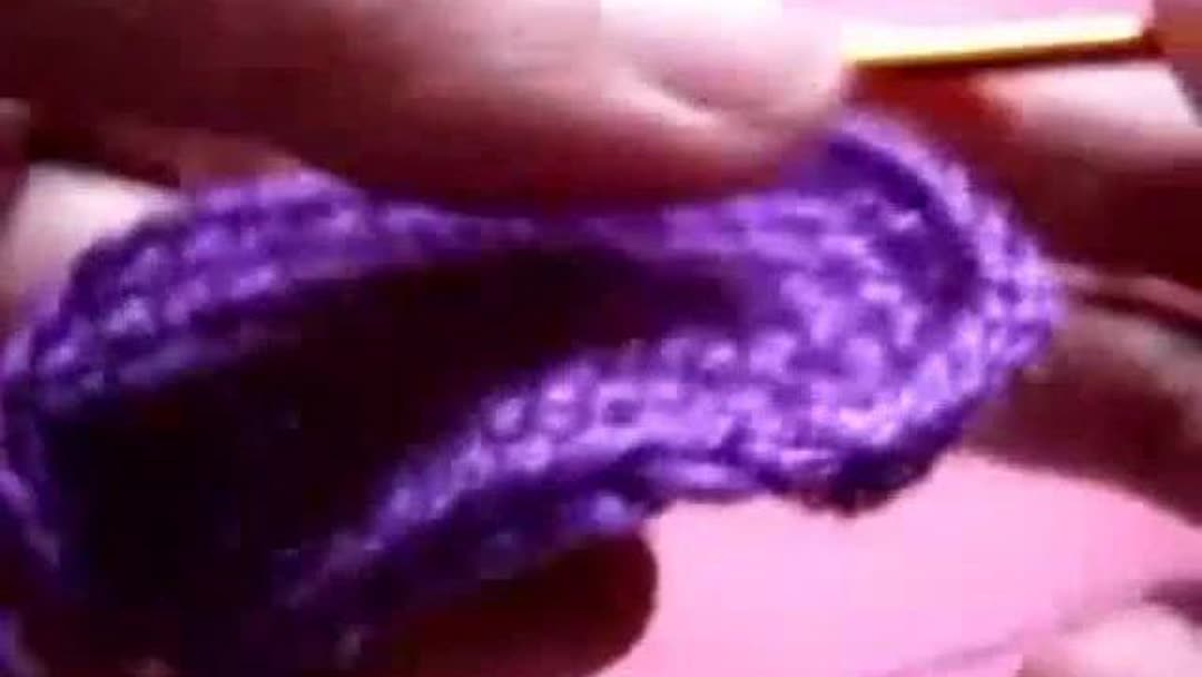 毛线编织教程《婴儿鞋》01