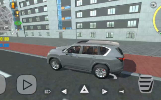 (汽车模拟器2)开着雷克萨斯LX600