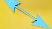 最酷火影忍者武器,折法简单,一张纸就能折成