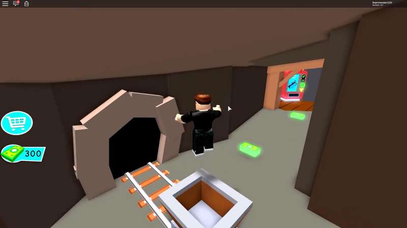 至尊星 Roblox抢劫模拟器 不仅要跑酷 还要坐矿车