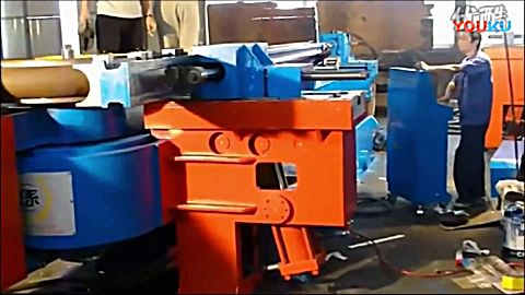 大型单头液压弯管机视频 大直径管件有芯棒弯管试机厂家直销...