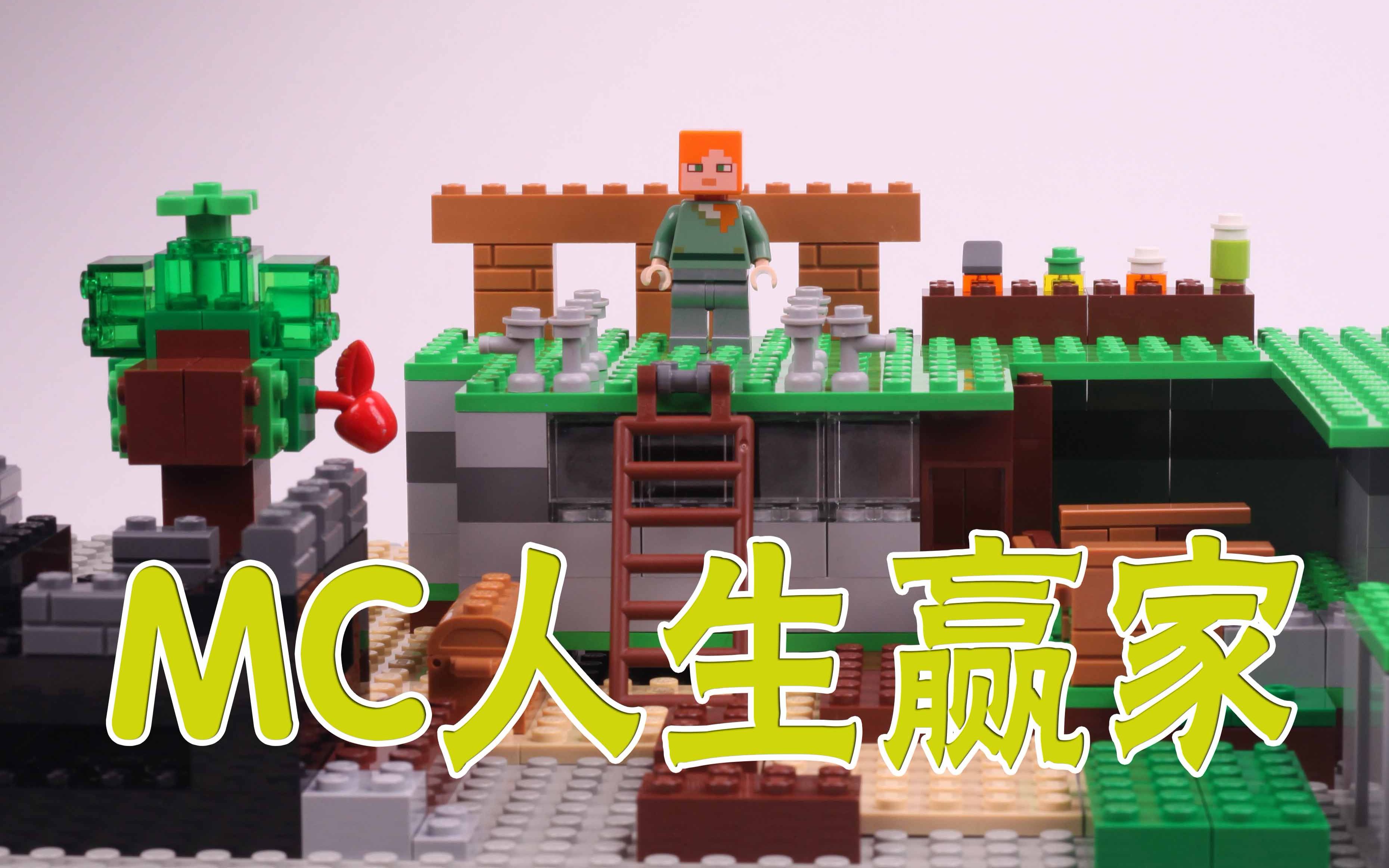 【定格动画】乐高我的世界如何成为一个人生赢家