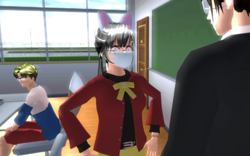 【樱花校园模拟器】老师,你好