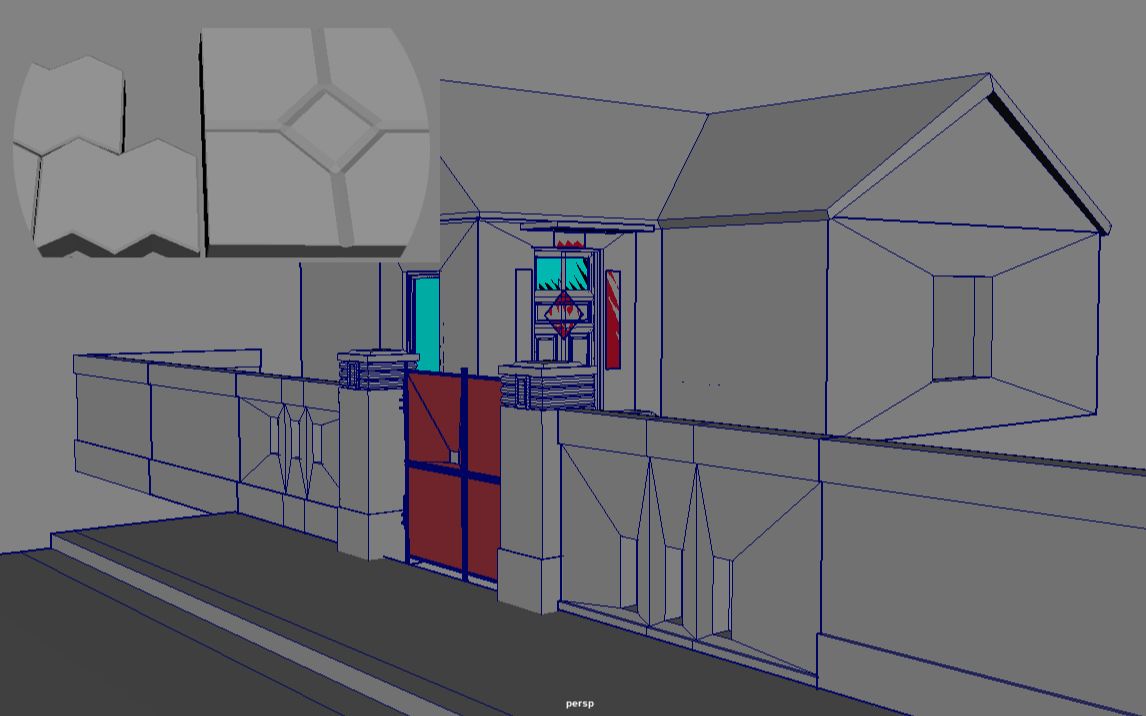 MAYA 制作吃鸡游戏场景