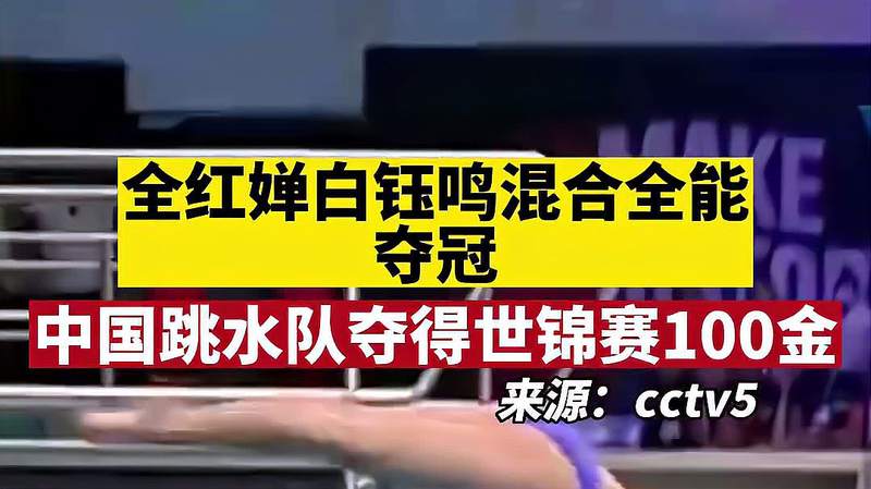 ...中,中国队两位15岁小将全红婵和白钰鸣以382.00分的高分夺得冠军