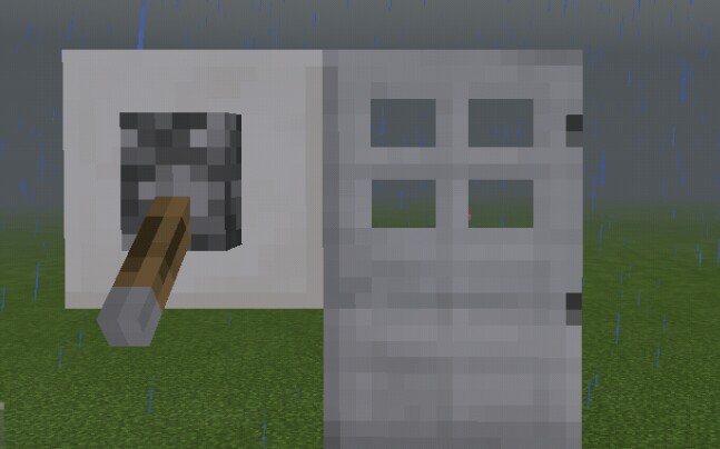 【毒胶囊】《我的世界》红石教程第一期:最简反锁门(新的开始(づ ●─...