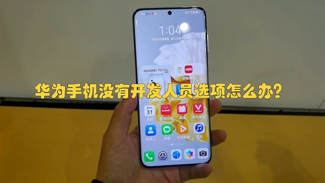 华为手机没有开发人员选项怎么办?