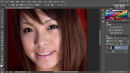 6.5 对脸部皮肤进行磨皮处理【Photoshop大师兄】