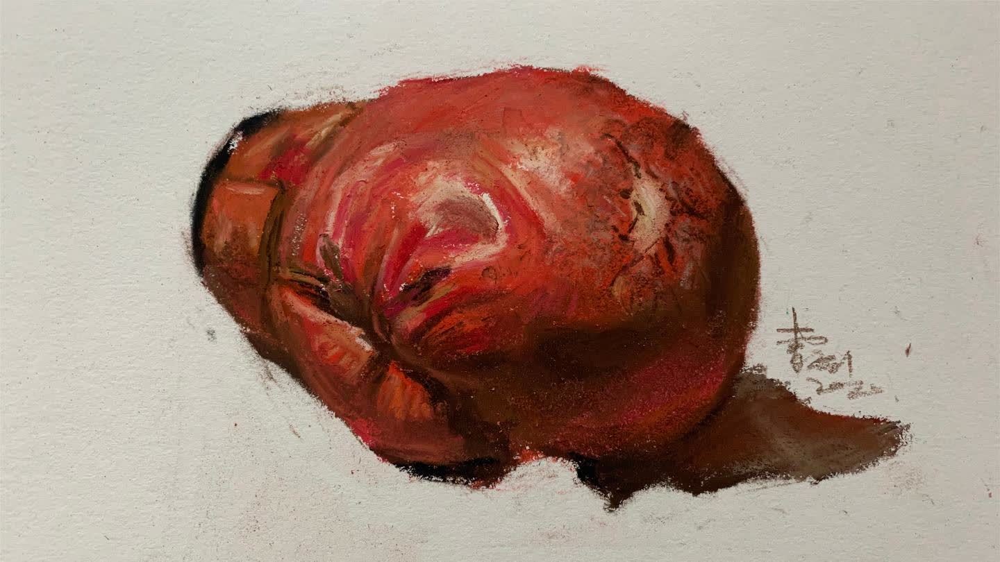 彩铅素描,破烂拳套怎么画?学会这样画轻松变现质感