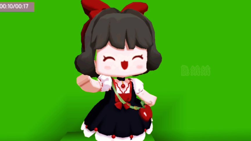 觉得白雪公主和小红帽动作好像,索性直接剪一起了…#迷你世界