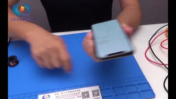 iPhoneX不读卡故障过程讲解用万用表进行检测维修故障完.