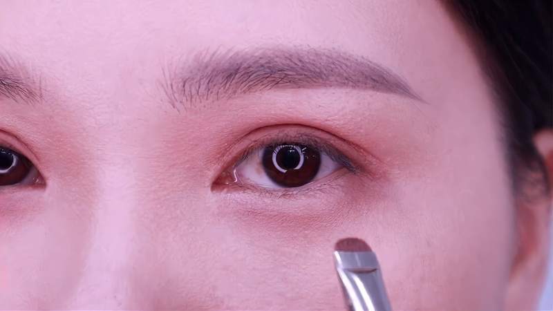 简单易学的下至卧蚕画法,看完就会!化妆培训学校,化妆培训