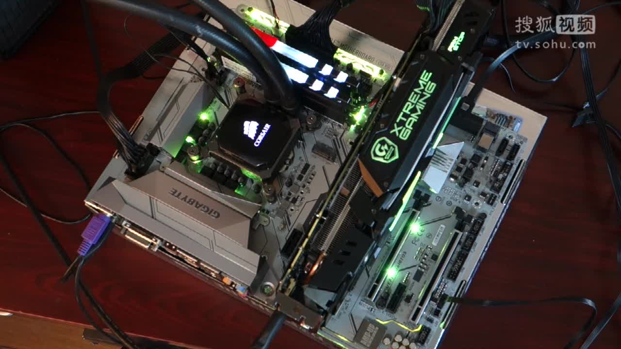 技嘉Z270X-Designare主板RGB Fusion平台灯效演示