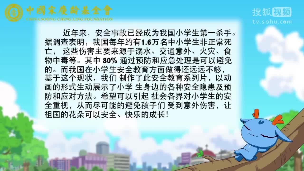 宋庆龄基金会-小学生安全知识宣传片010