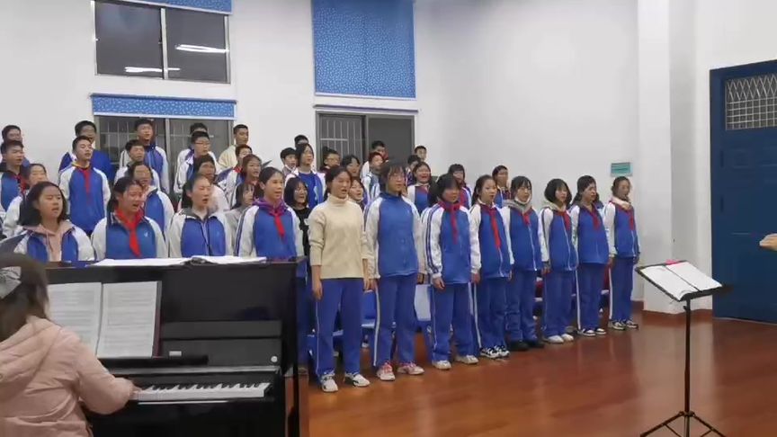 童声合唱:四季的问候 益阳市青少年艺术团中学生合唱团 演唱