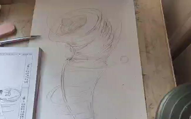 设计装饰素描表现a结课