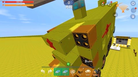 迷你世界:防空车和战斗机的伤害程度