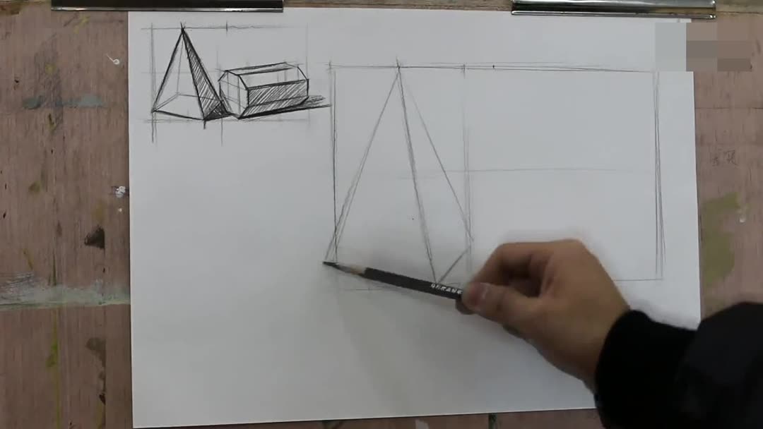 素描入门素描教程立体图形_素描教程素描_初学素描教程1素描几