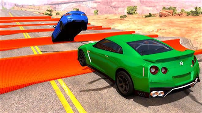 减速带如果反着装会有什么影响?牛人3D模拟实验,看完令人唏嘘!