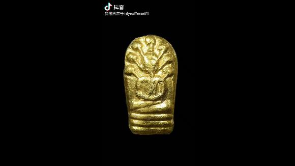 全泰五大七龙佛 龙婆暖 原版镀金裂模 三层流行模 完美品相